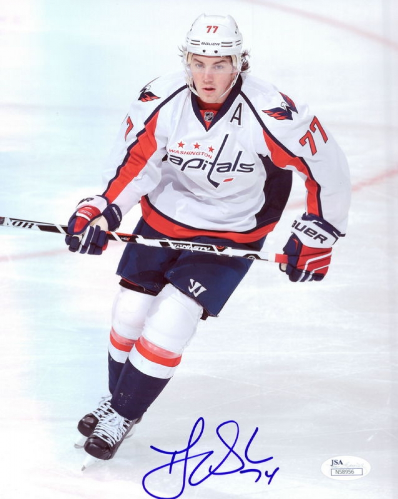 T.J. Oshie Signed Capitals 8x10 Photo (JSA COA) | Pristine Auction