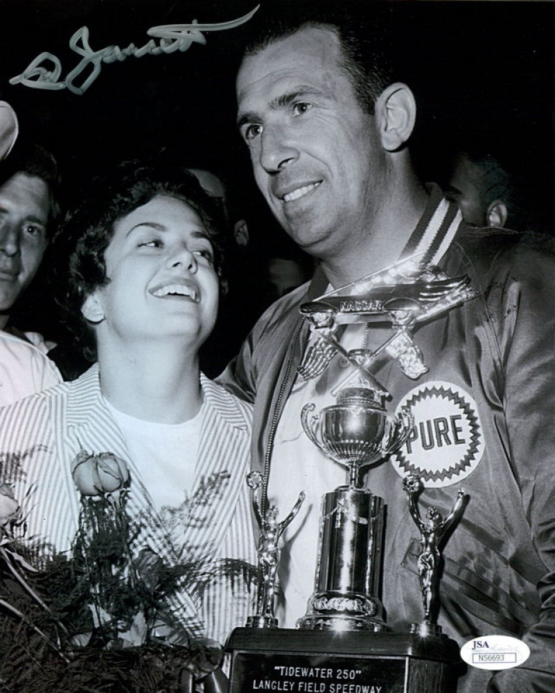 Ned Jarrett Signed 8x10 Photo (JSA COA) | Pristine Auction