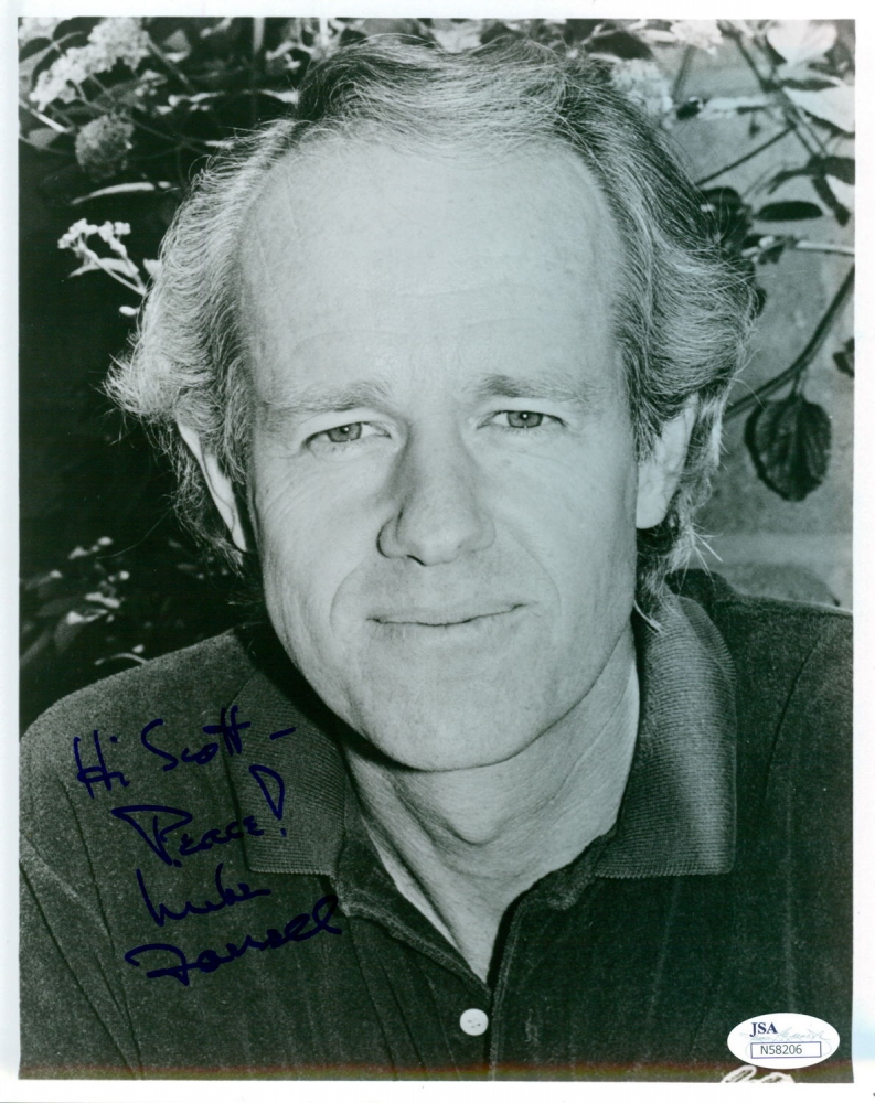 Mike Farrell Signed "MASH" Captain B.J. Hunnicutt 8x10 Photo Inscribed ...