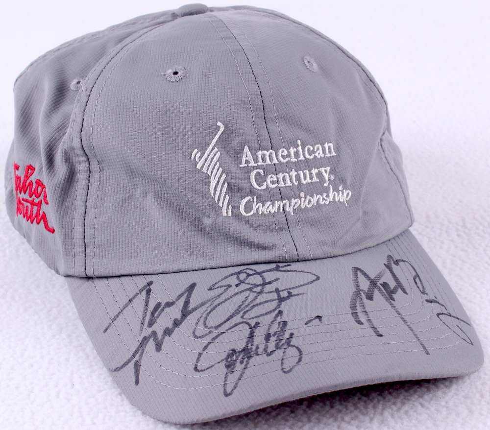 Multi-Signed American Century Championship Hat with (5) Signatures ...