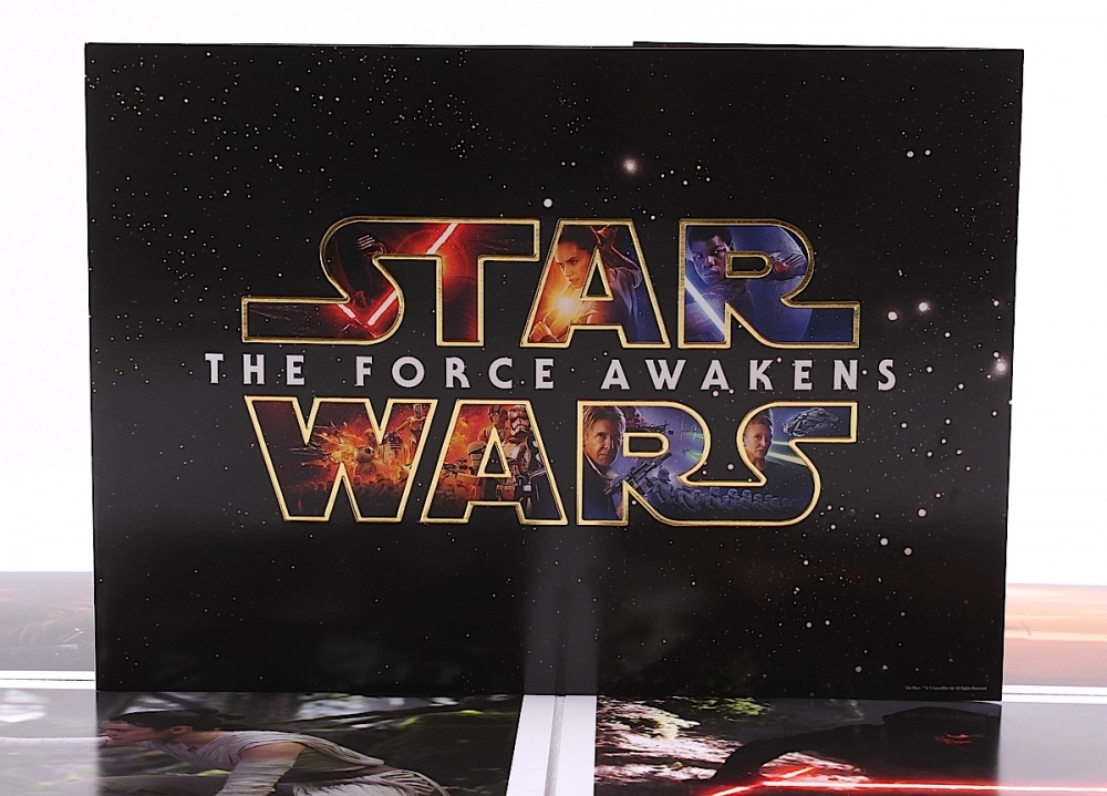Star Wars: The Force Awakens Set of (4) Exclusive Limited Edition 14" x ...