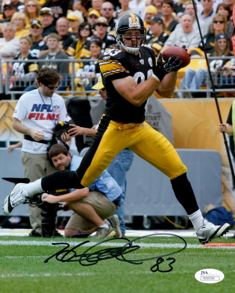 Heath Miller Signed Steelers 8x10 Photo (JSA COA) | Pristine Auction