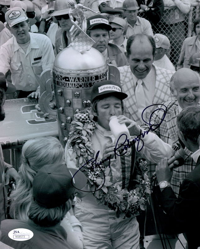 Johnny Rutherford Signed 8x10 Photo (JSA COA) | Pristine Auction