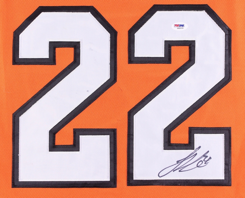 Luke Schenn Signed Flyers Jersey (PSA COA) | Pristine Auction