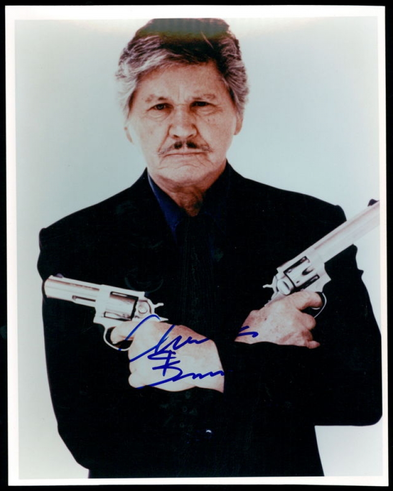 Charles Bronson Signed 8x10 Photo (JSA ALOA) | Pristine Auction