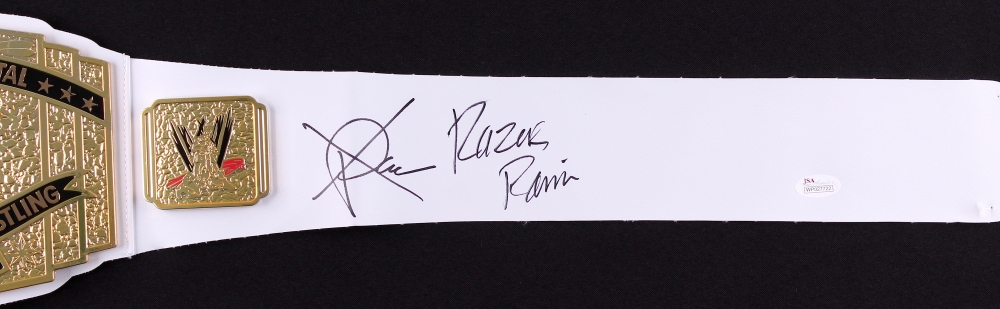 Scott Hall "Razor Ramon" & Sean Waltman Signed WWE Intercontinental ...