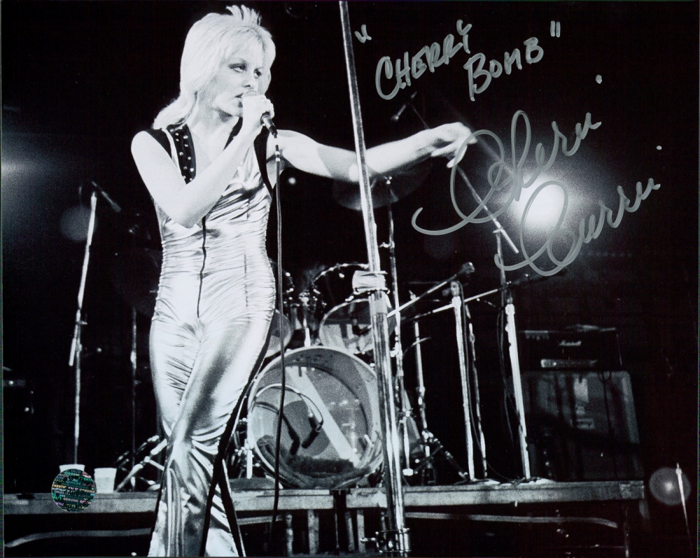 Cherie Currie Signed "The Runaways" 8x10 Photo Inscribed "Cherry Bomb" (Legends COA) | Pristine ...