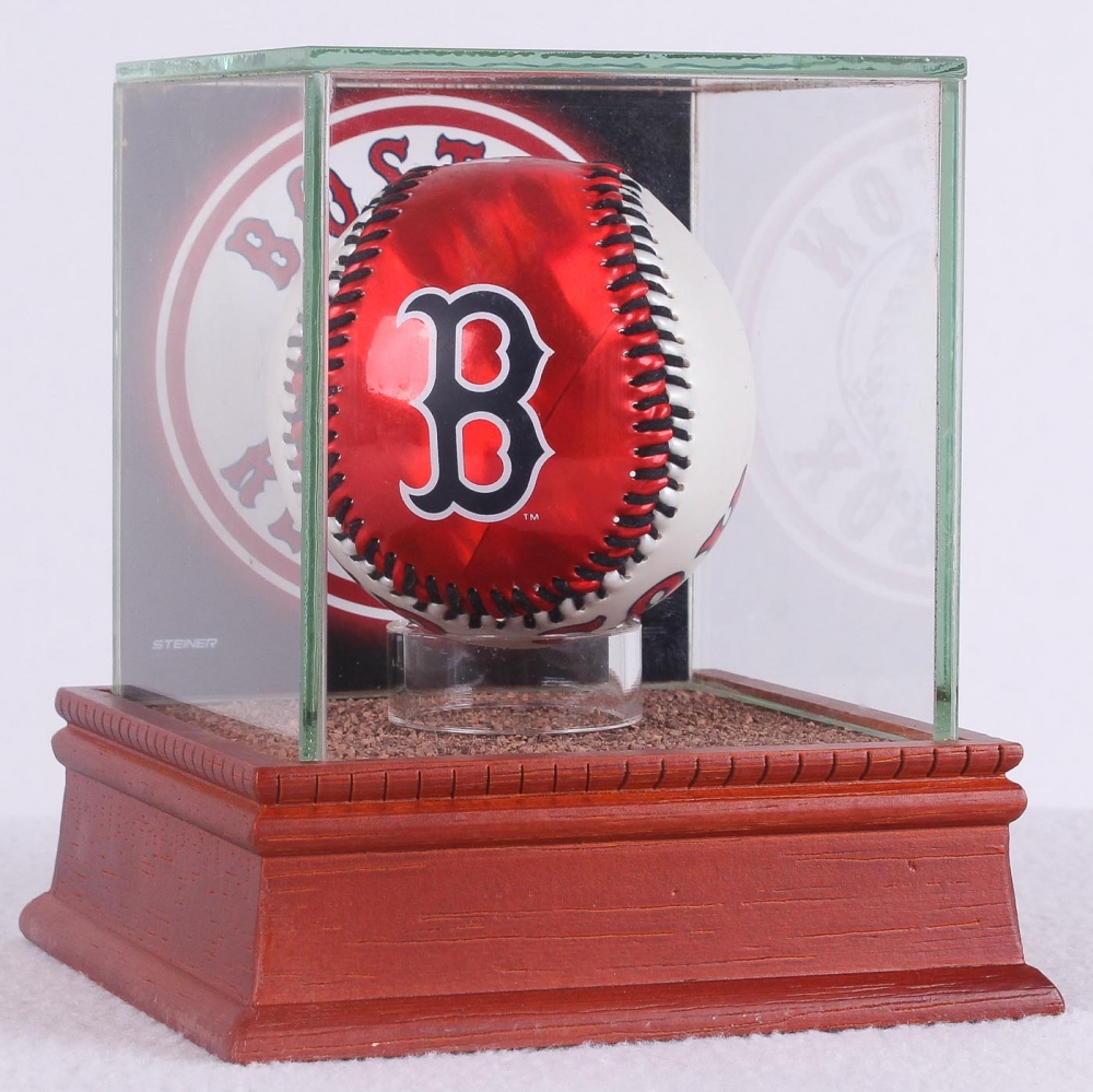 Boston Red Sox Commemorative Baseball with High Quality Display Case ...