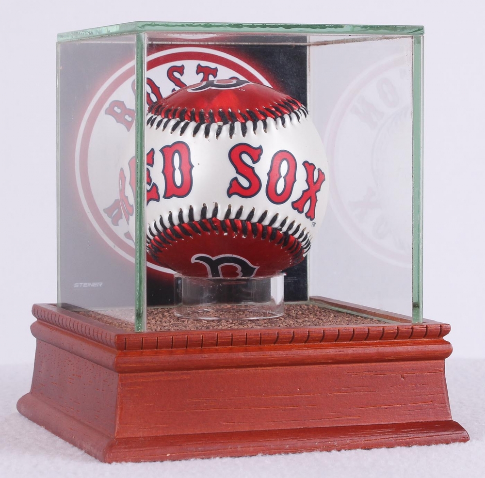Boston Red Sox Commemorative Baseball with High Quality Display Case ...