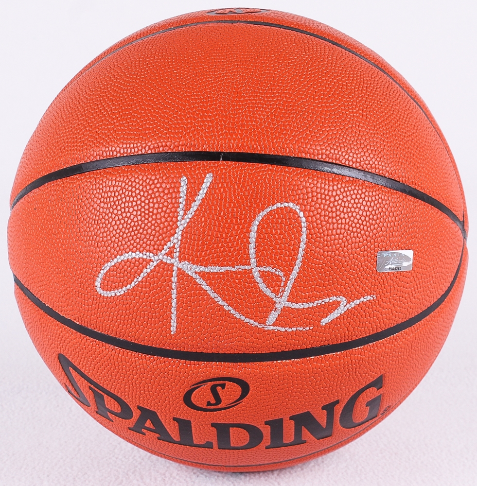 Kyrie Irving Signed NBA Game Ball Series Basketball (Panini COA ...