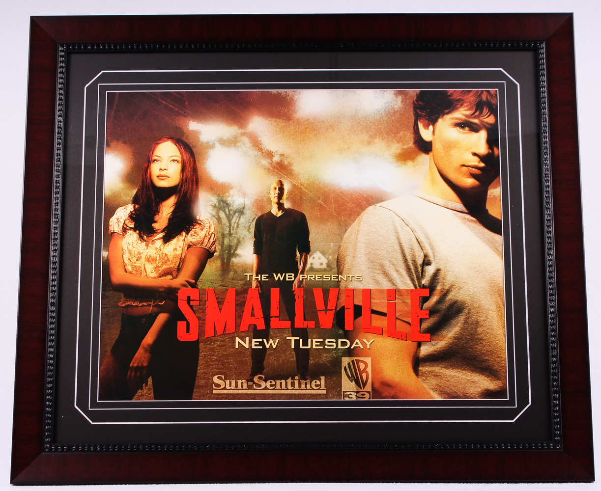 "Smallville" 23x27 Custom Framed Newspaper Poster Display | Pristine ...