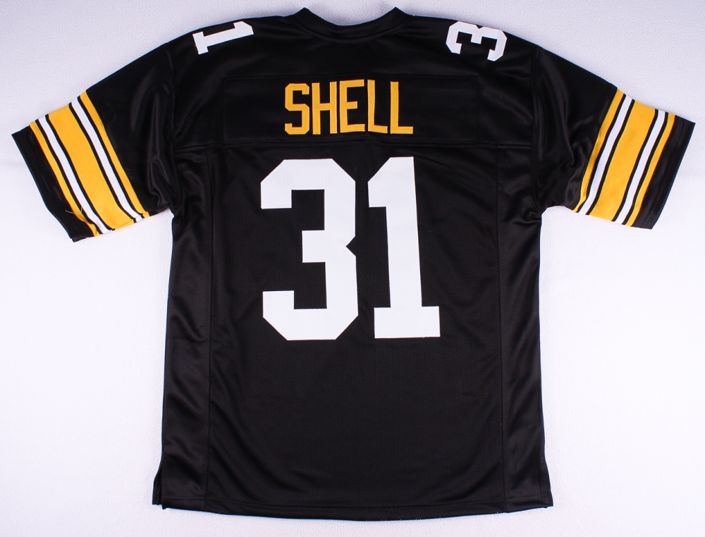 Donnie Shell Steelers On-Field Style Custom Stitched Jersey (Size XL ...