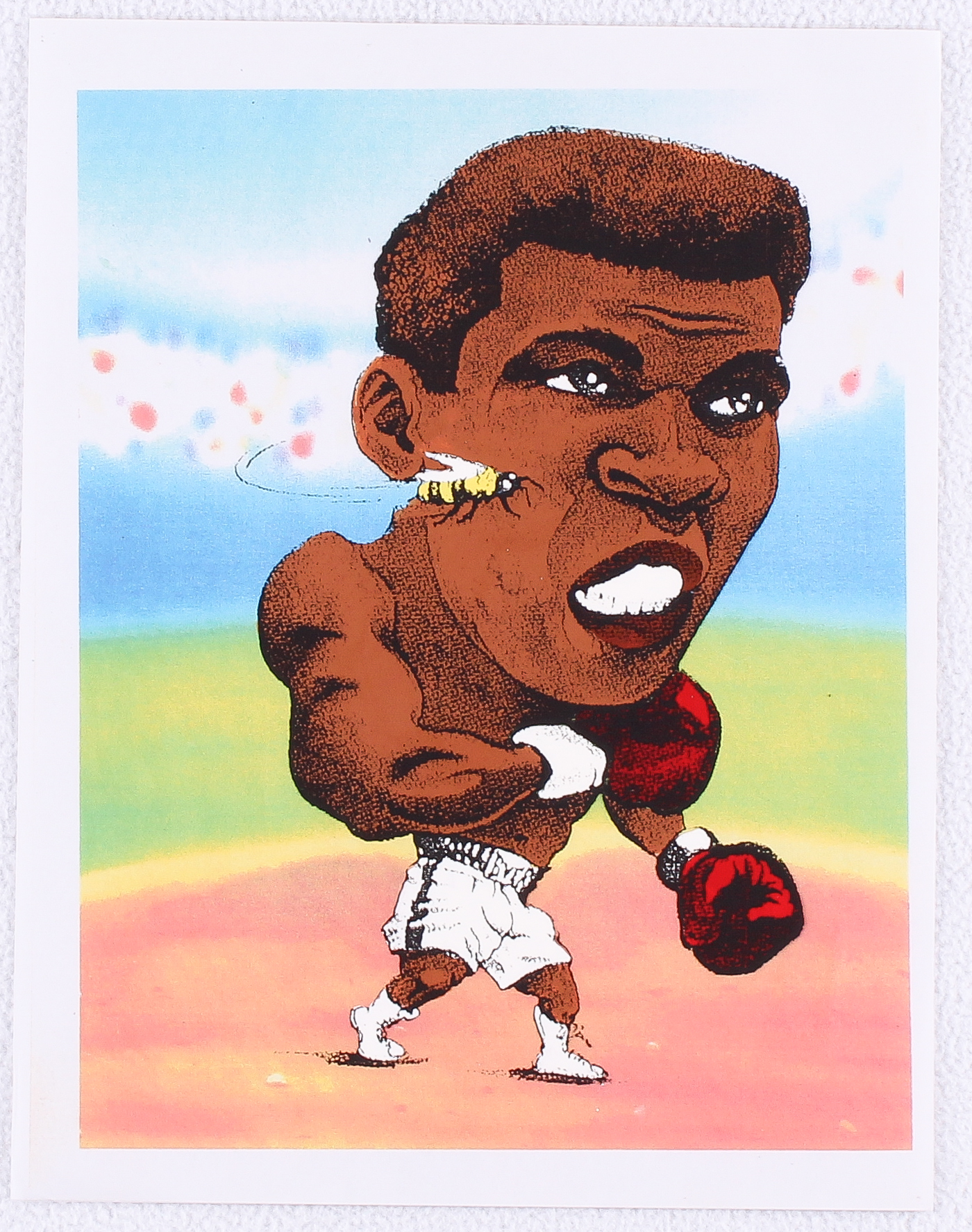 Muhammad Ali Hand-Drawn 8x10 Animation Sericel | Pristine Auction