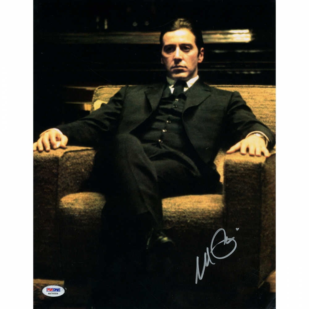 Al Pacino Signed "Godfather: Part II" 11x14 Photo (PSA COA) | Pristine ...