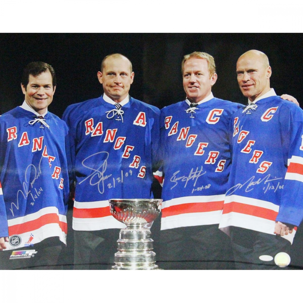 New York Rangers Greats 16x20 Photo Team-Signed by (4) With Brian ...