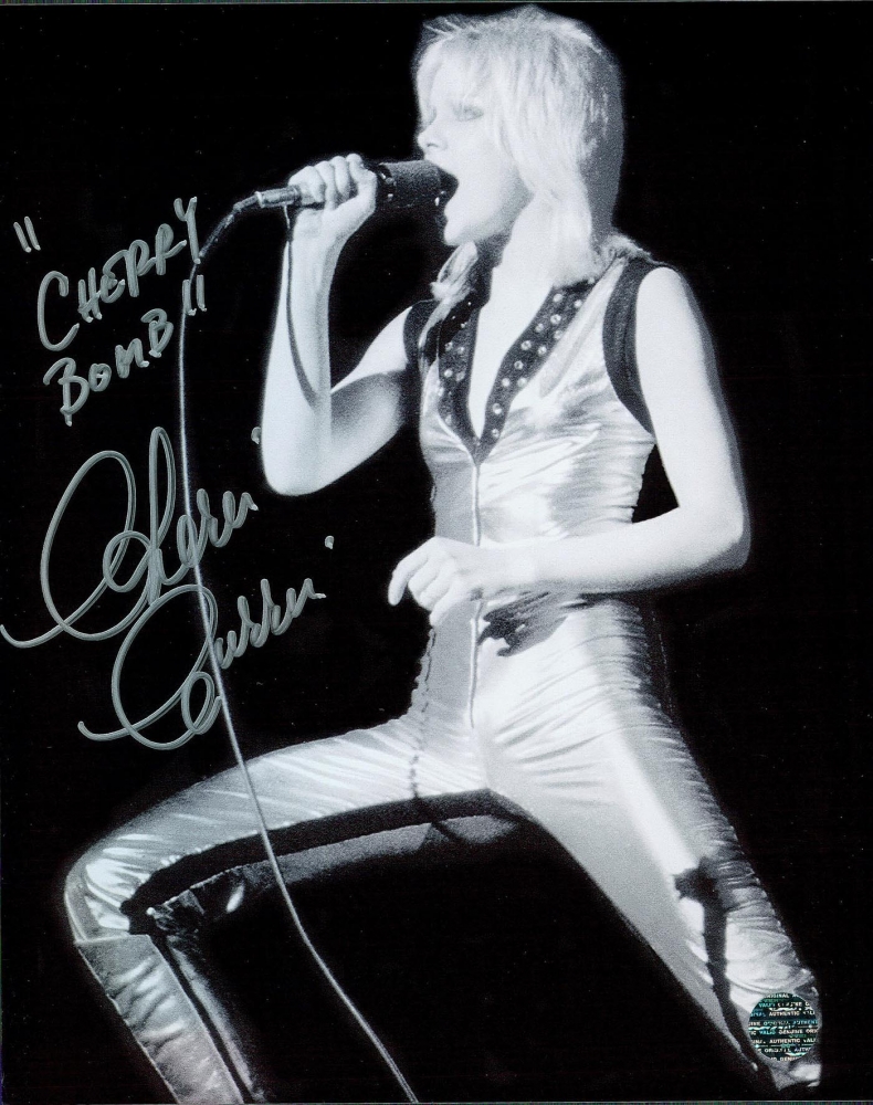 Cherie Currie Signed "The Runaways" 8x10 Photo Inscribed "Cherry Bomb" (Legends COA) | Pristine ...