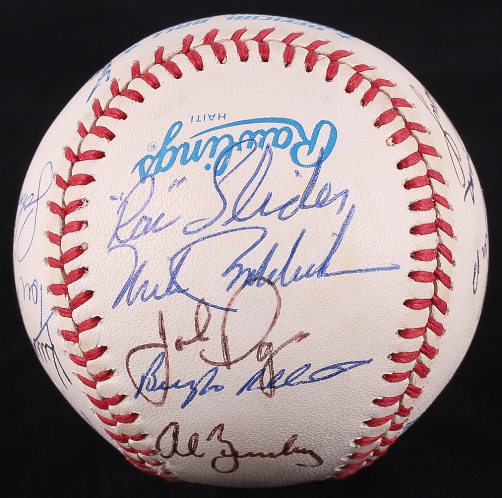 1990 Boston Red Sox Team-Signed OAL Baseball with (21) Signatures ...