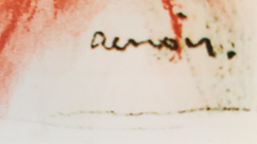 Pierre Auguste Renoir Signed "Deux Jeune Filles (Two Young Girls)" Rare ...