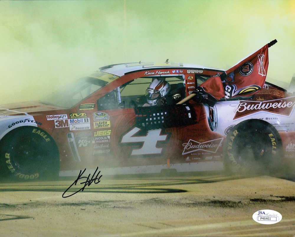 Kevin Harvick Signed NASCAR 8x10 Photo (JSA COA) | Pristine Auction