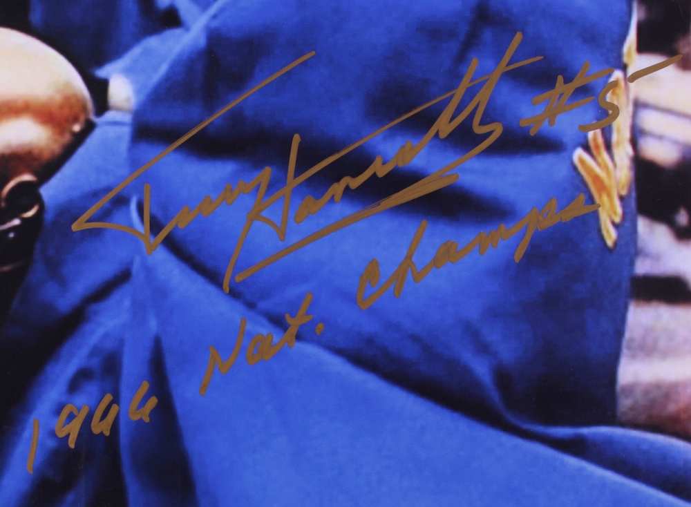 Terry Hanratty Signed Notre Dame Sports Illustrated 11x14 Photo (PA LOA ...