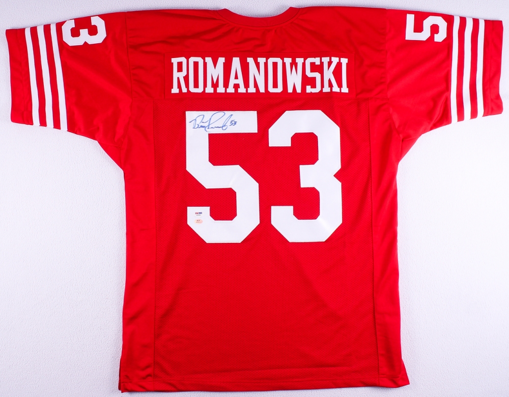 Bill Romanowski Signed 49ers Jersey (PSA COA) | Pristine Auction