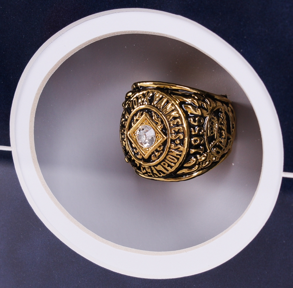 Babe Ruth & Yogi Berra "Yankees Legends" 21x33 Custom Framed Ring ...