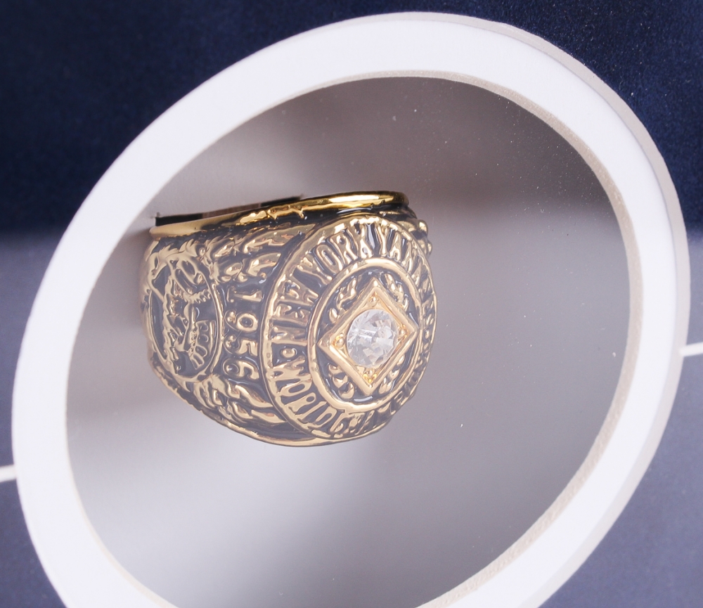 Babe Ruth & Yogi Berra "Yankees Legends" 21x33 Custom Framed Ring ...