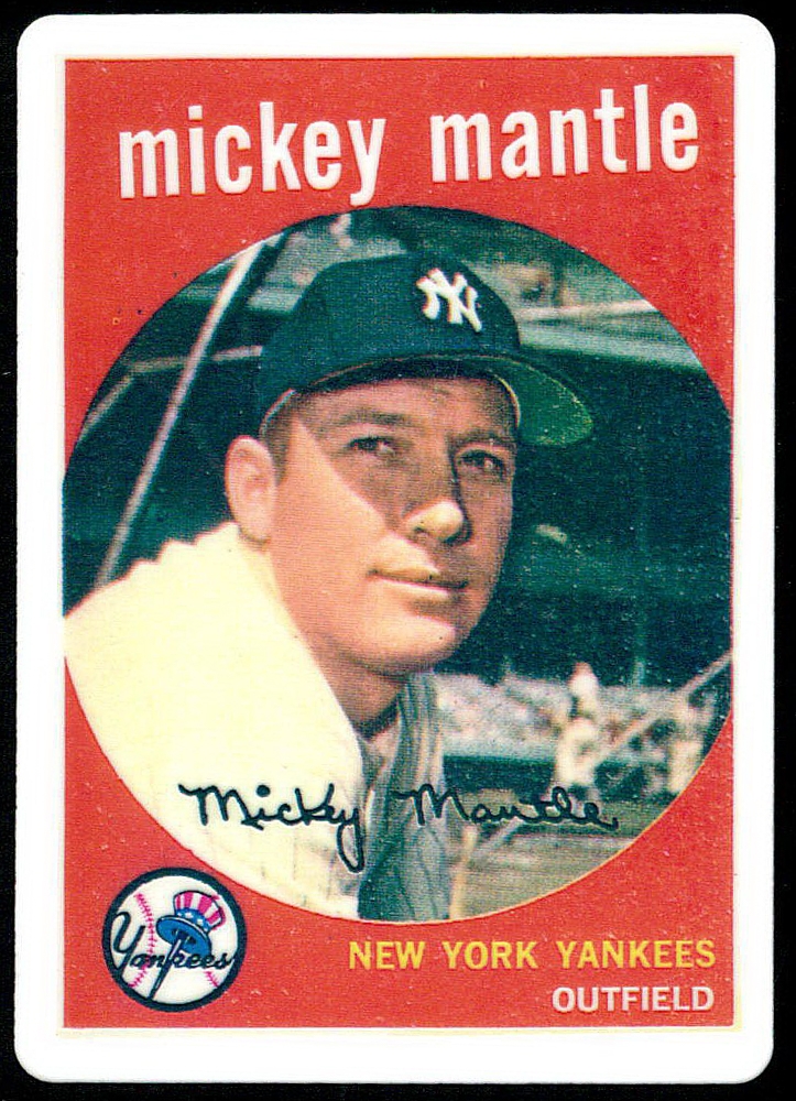 Mickey Mantle 1959 Topps #10 R&N China Porcelain Card | Pristine Auction