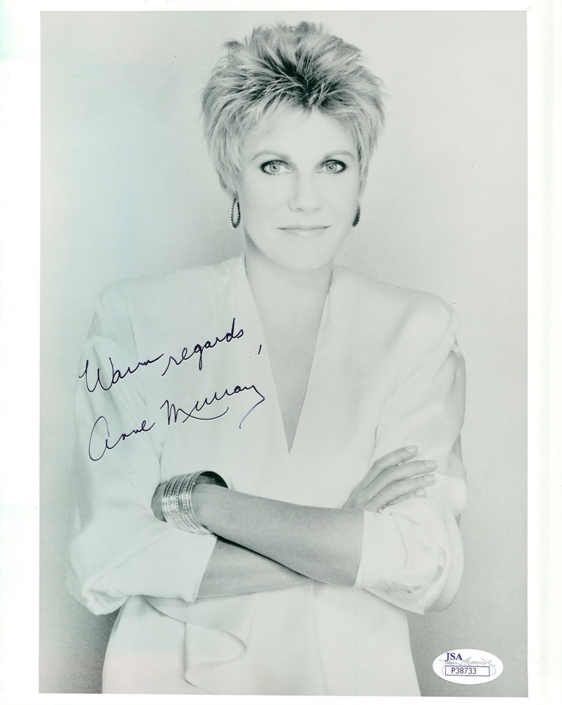 Anne Murray Signed 8x10 Photo Inscribed "Warm Regards"(JSA COA ...