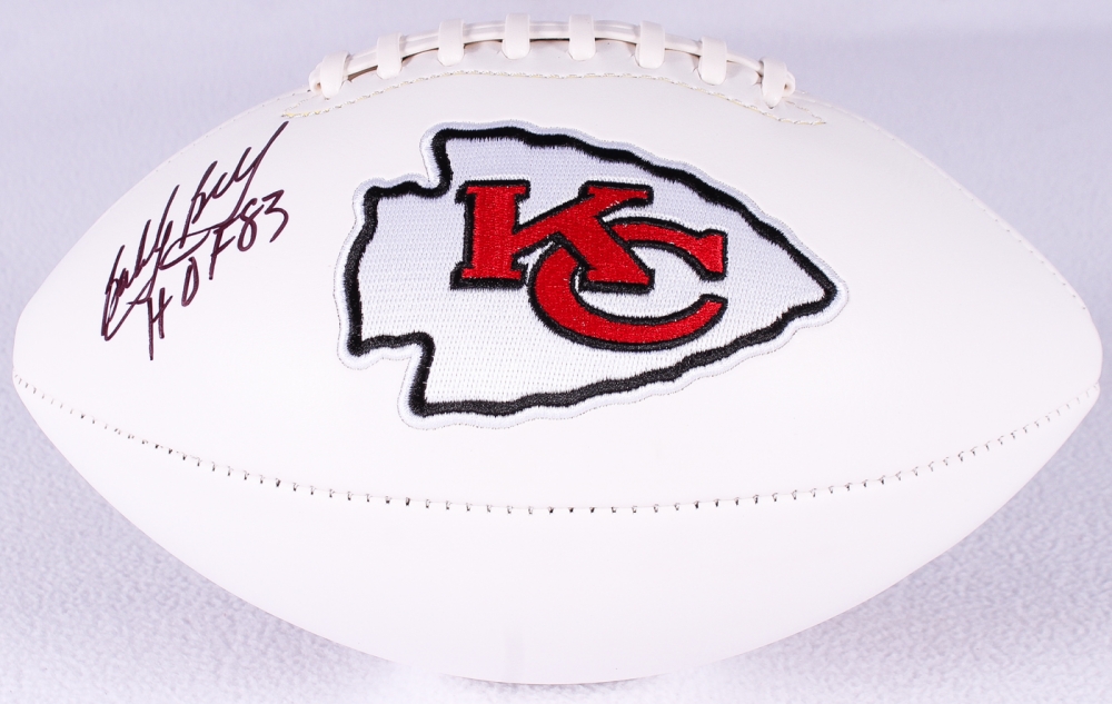 Bobby Bell Signed Chiefs Logo Football Inscribed "HOF 83" (JSA COA ...