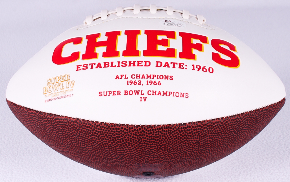 Bobby Bell Signed Chiefs Logo Football Inscribed "HOF 83" (JSA COA ...