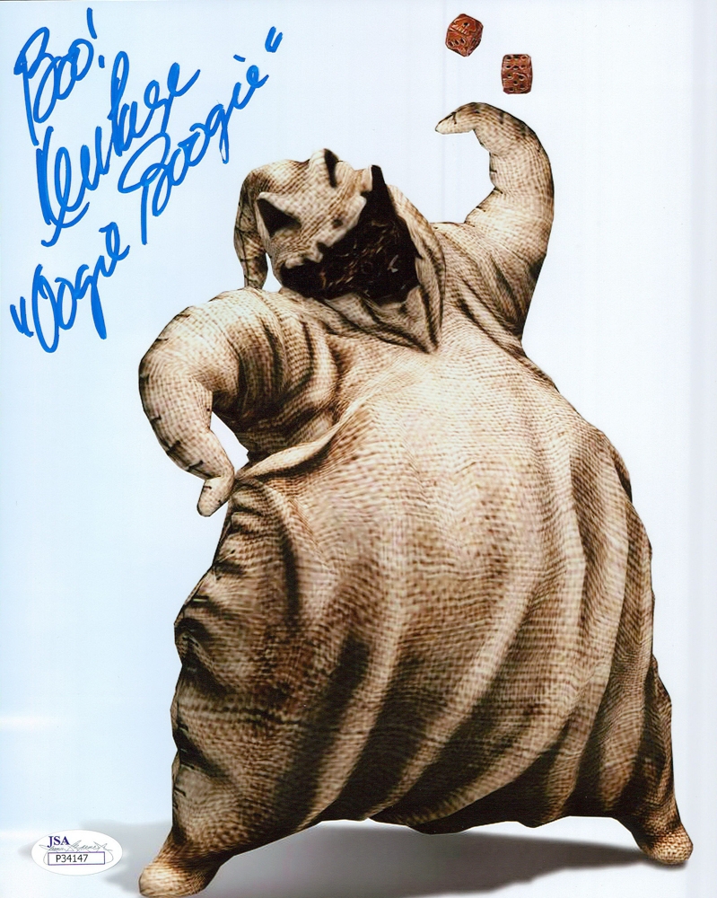 Ken Page Signed "The Nightmare Before Christmas" 8x10 Photo Inscribed ...