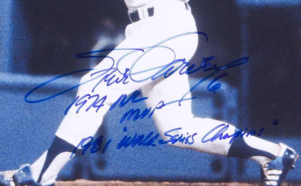 Steve Garvey Signed Dodgers 16x20 Photo Inscribed "1974 NL MVP" & "1981 ...