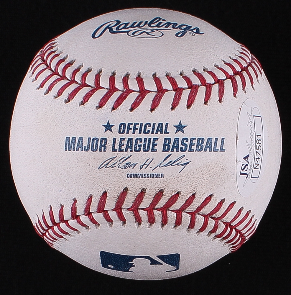 Greg Maddux, Tom Glavine & John Smoltz Signed OML Baseball (JSA COA) | Pristine Auction