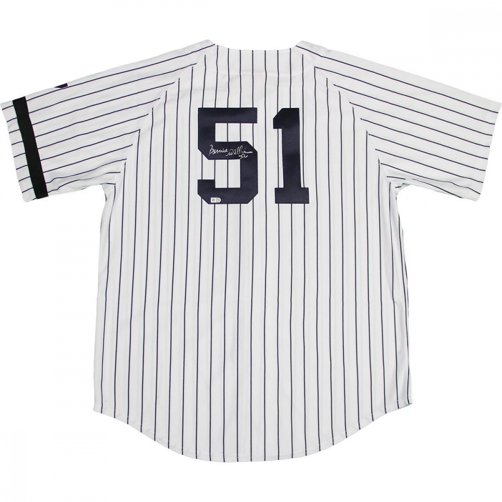 Bernie Williams Signed Yankees Authentic Jersey (Steiner COA & MLB ...