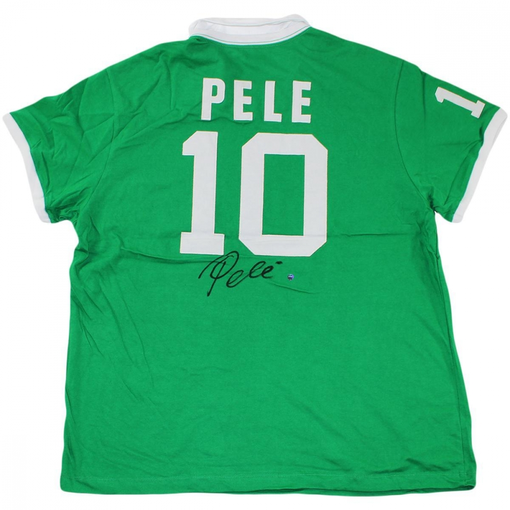Pele Signed Cosmos Jersey (Steiner COA) | Pristine Auction
