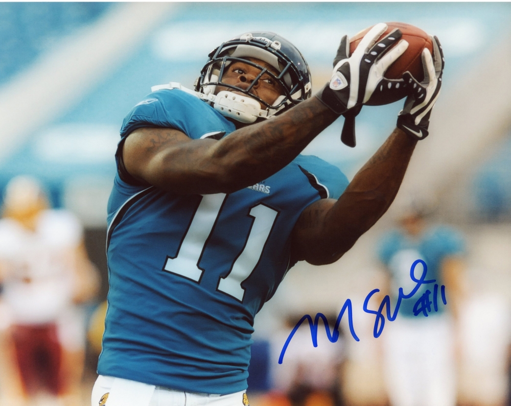 Mike Sims-Walker Signed Jaguars 8x10 Photo (Fanatics) | Pristine Auction