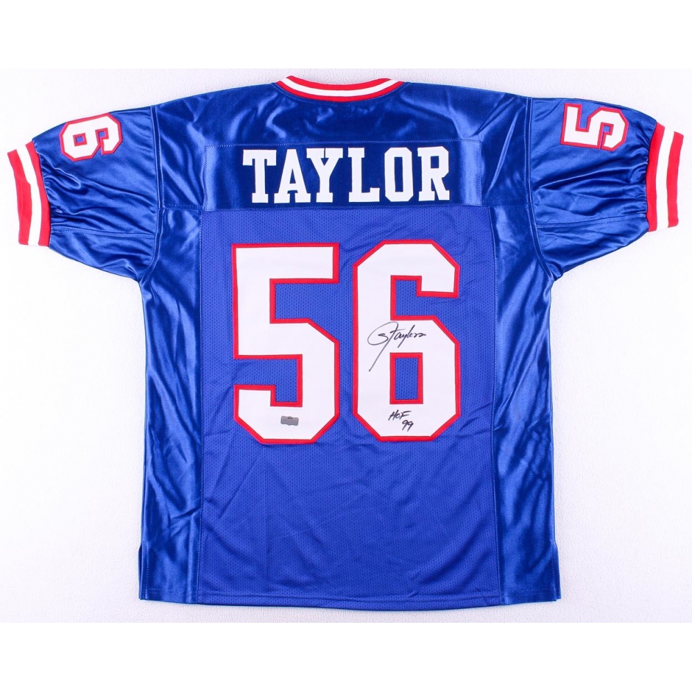 Lawrence Taylor Signed Giants Jersey Inscribed "HOF 99" (Radtke COA ...
