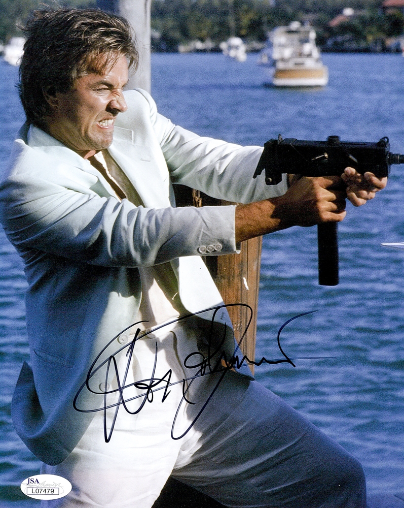 Don Johnson Signed "Miami Vice" 8x10 Photo (JSA COA) | Pristine Auction