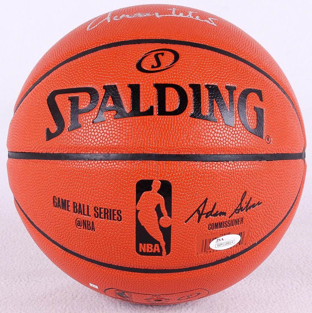 Jerry West Signed Official NBA Game Ball Series Basketball (JSA COA ...