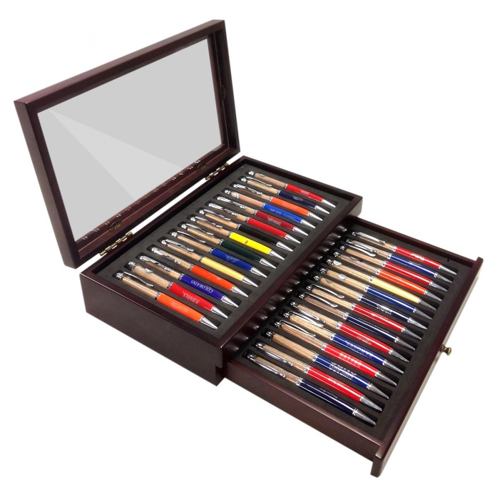 Set of (30) MLB Team Pens with Authentic Dirt from Each Stadium ...