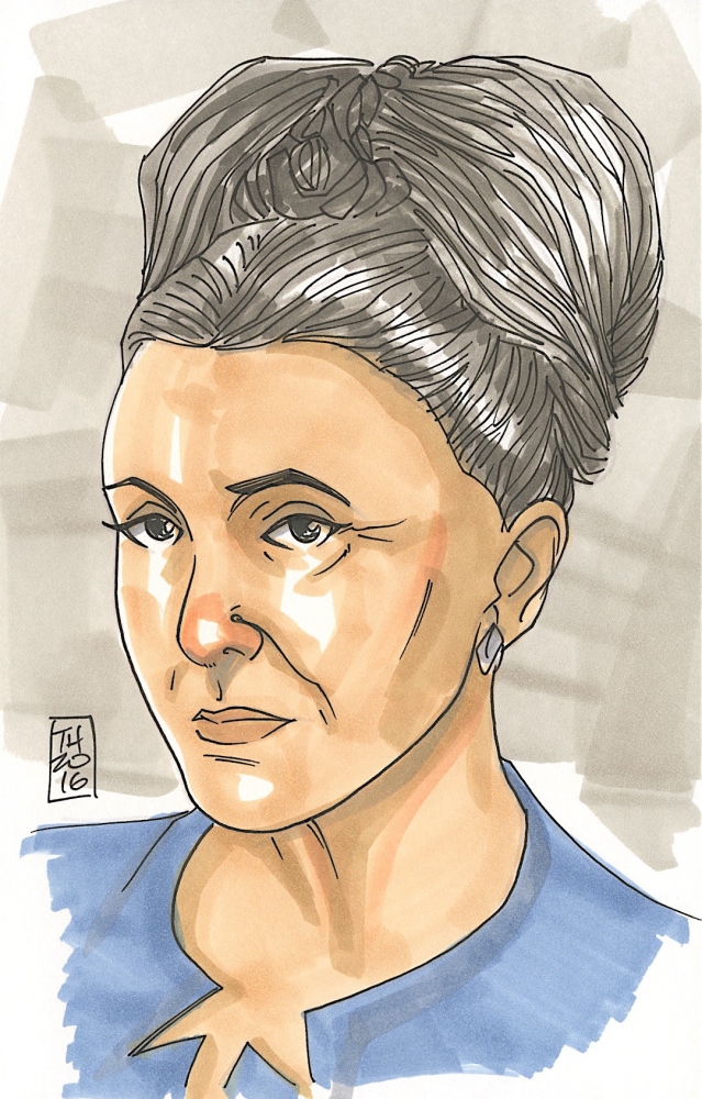 General Leia Organa "Star Wars" 1/1 ORIGINAL 5.5" x 8.5" Color Drawing ...