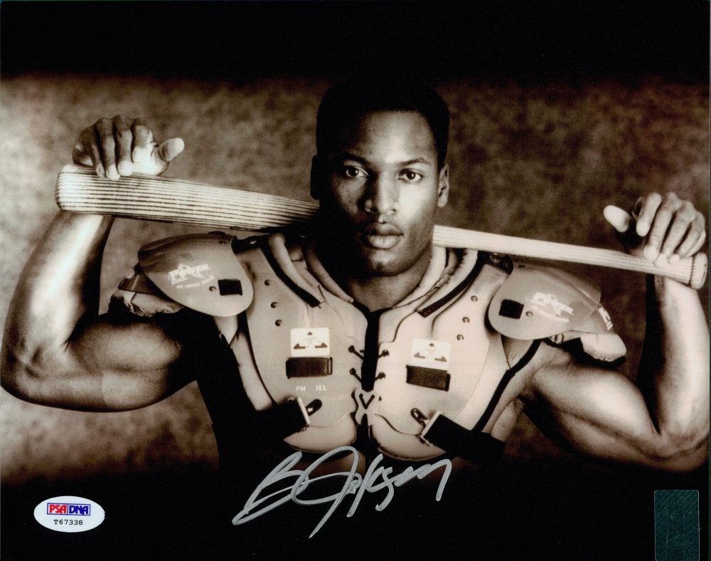 Bo Jackson Signed 8x10 Photo (Jackson Hologram & PSA COA) | Pristine ...