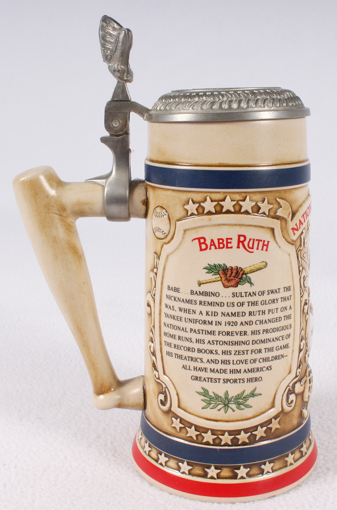 Babe Ruth LE Yankees "The Called Shot" Pewter Mug by Longton Crown ...