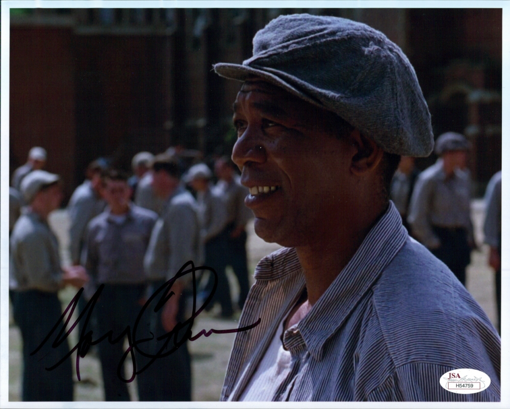 Morgan Freeman Signed "Shawshank Redemption" 8x10 Photo (JSA COA ...