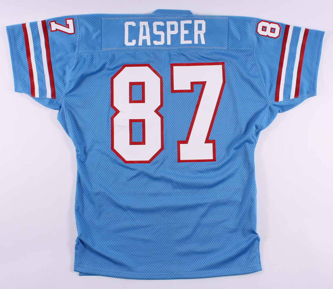 Dave Casper Houston Oilers Authentic Wilson On Field Pro Line Jersey ...
