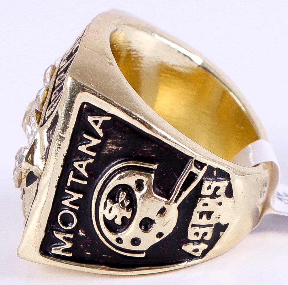 Joe Montana San Francisco 49ers High Quality Replica 1981 Super Bowl ...