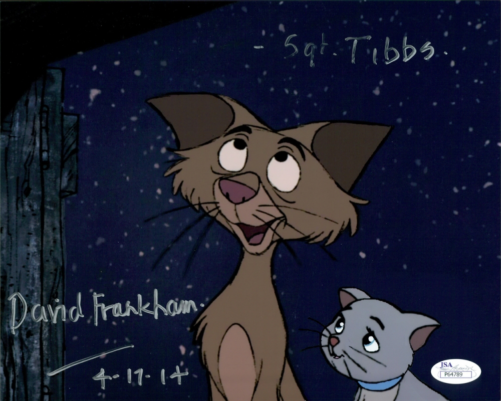 David Frankham Signed One Hundred and One Dalmatians 8x10 Photo ...