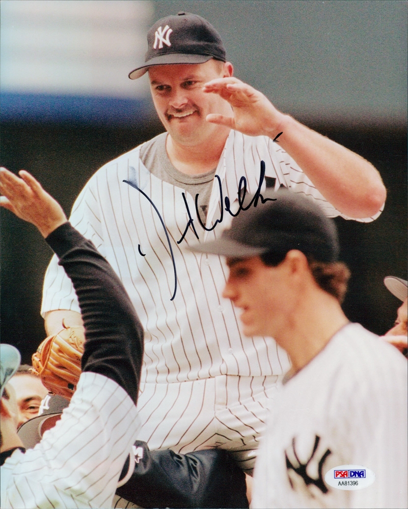David Wells Signed Yankees 8x10 Photo (PSA COA) | Pristine Auction