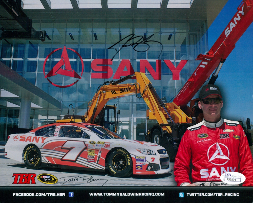 Dave Blaney Signed NASCAR 8x10 Photo (JSA COA) | Pristine Auction